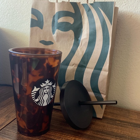 Starbucks | Kitchen | New Starbucks Tortoise Shell 6oz Cold Cup Tumbler ...